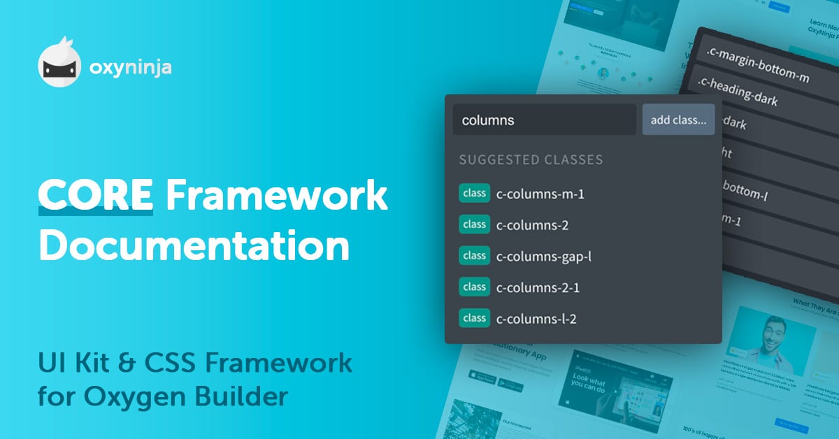 Core Framework Documentation & Tutorials by OxyNinja.com