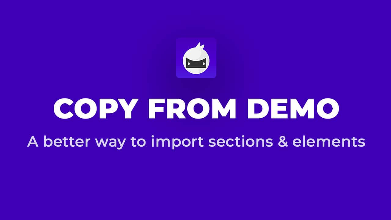 Copy Core Sections From The Demo - OxyNinja